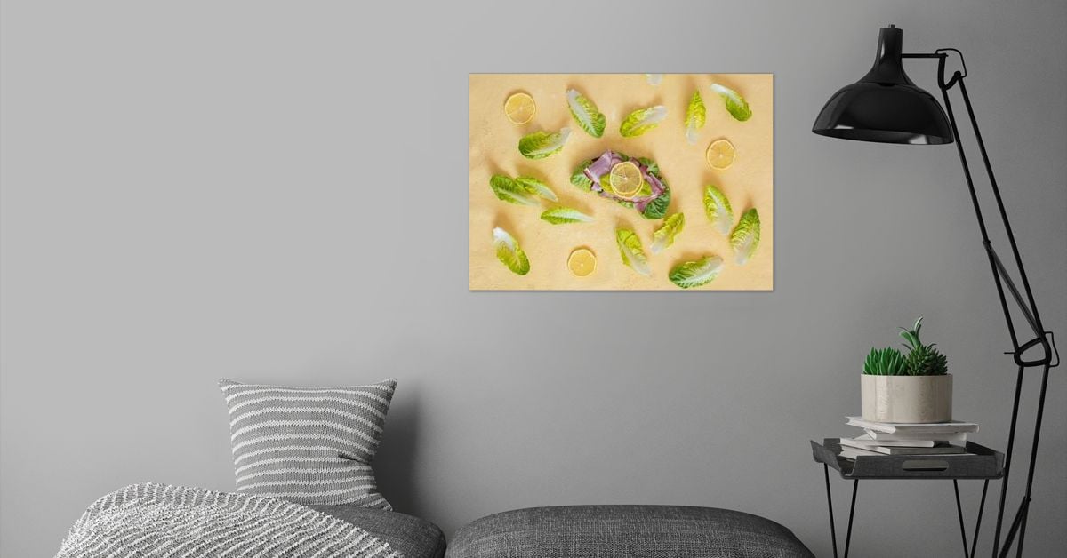 'Healthy food toast' Poster by NAMA | Displate