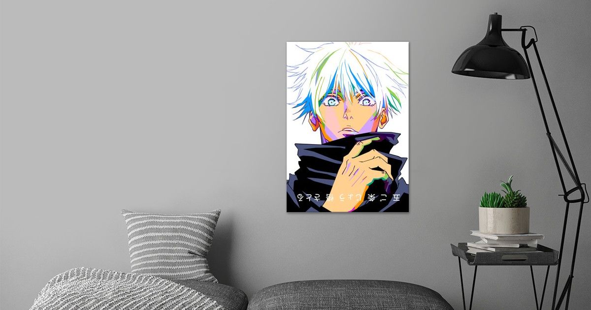'Gojo Satoru' Poster by Ro | Displate