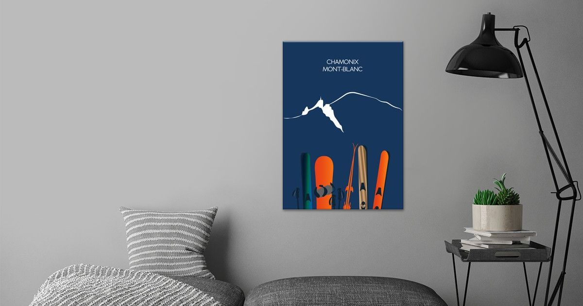 'Haute Savoie' Poster by LeewardDesign | Displate