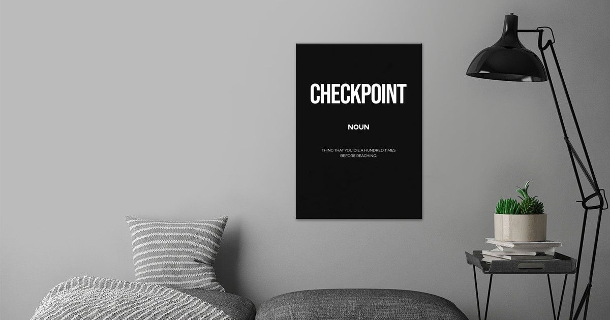 'Checkpoint' Poster by Conceptual Photography | Displate
