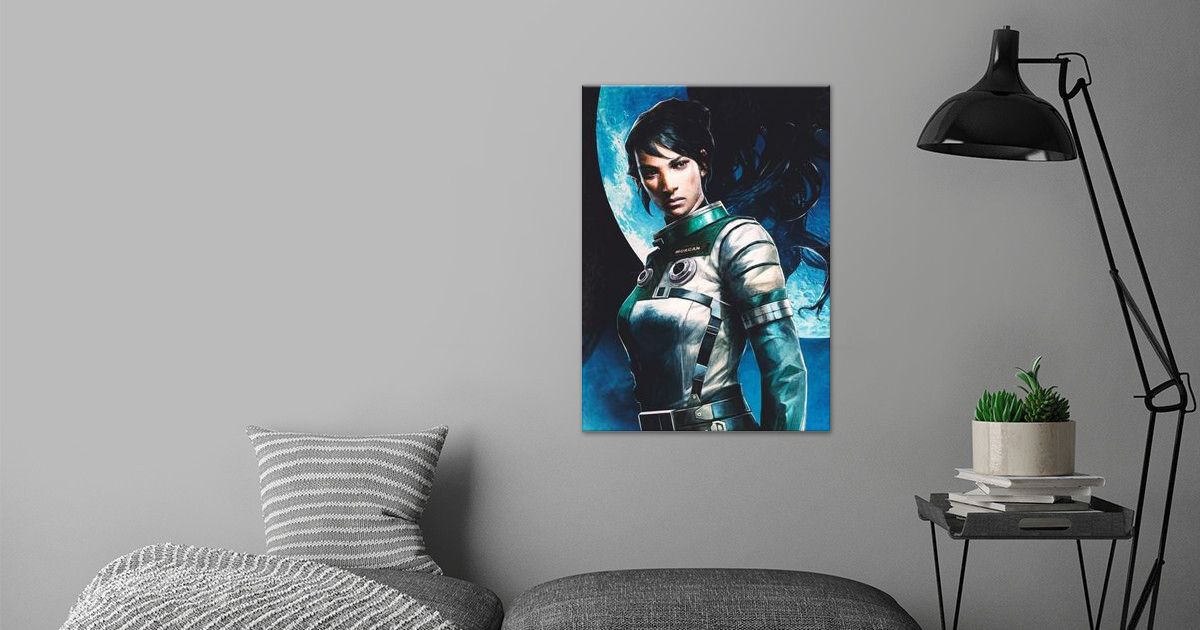'Female Morgan Yu' Poster by Prey | Displate