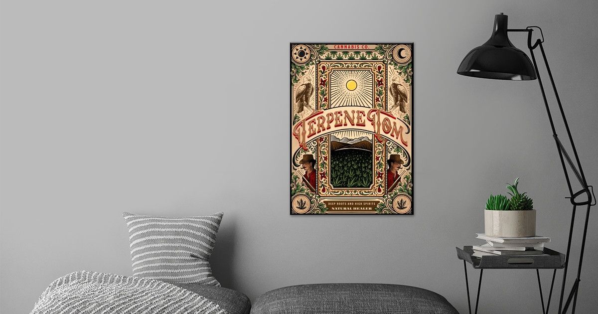 'Cannabis Crop' Poster by TerpeneTom | Displate