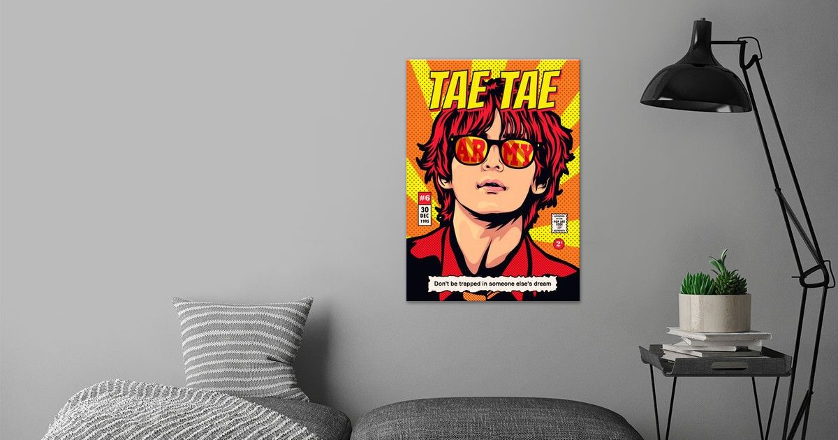 'Tae Tae' Poster by vector heroes | Displate