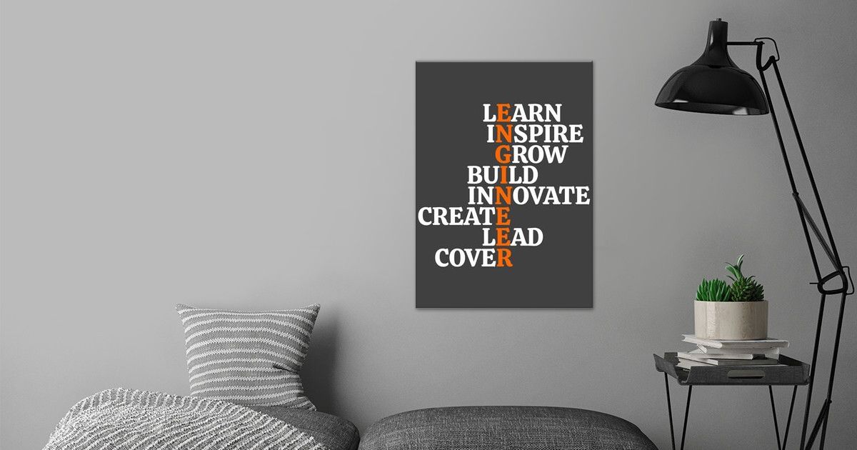 'Engineer Engineering' Poster by SCHNUandME | Displate