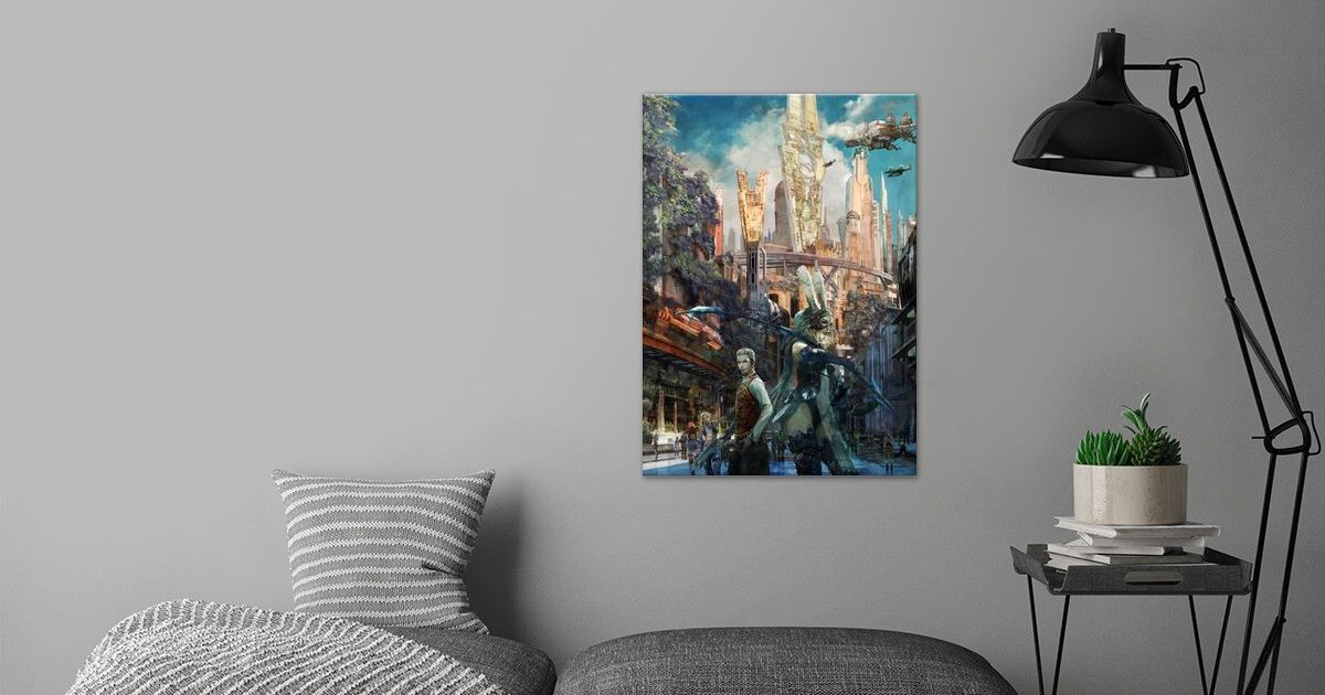 'Final Fantasy 7 Remake ' Poster by Amanda Hebison | Displate