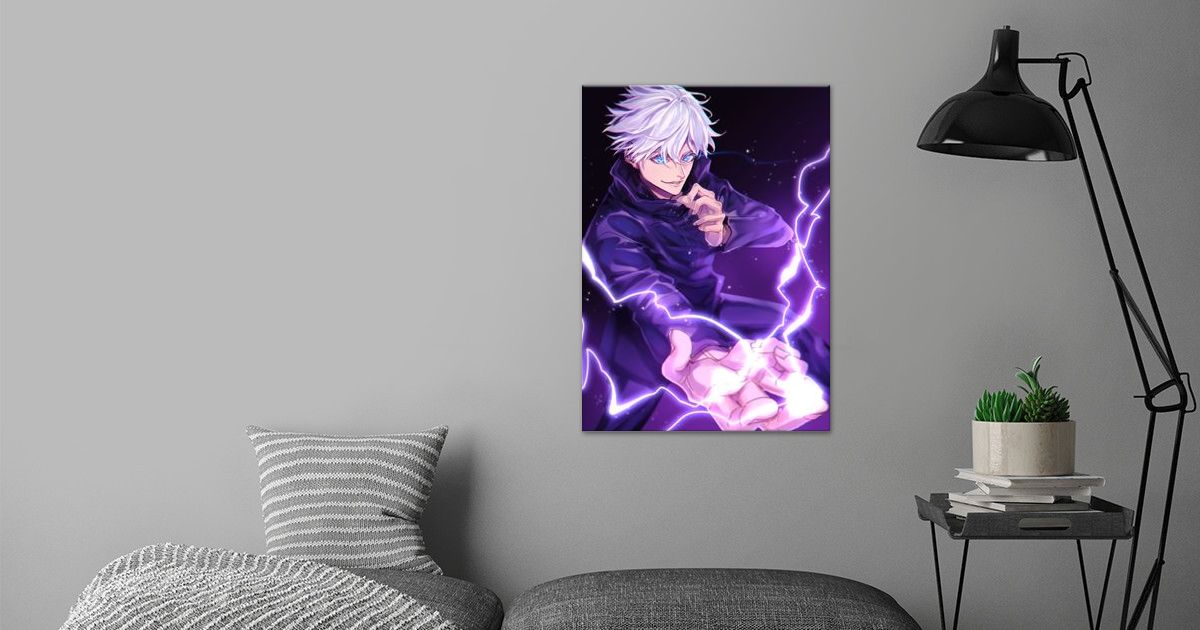 'Jujutsu Kaisen Gojo' Poster by Zillie | Displate