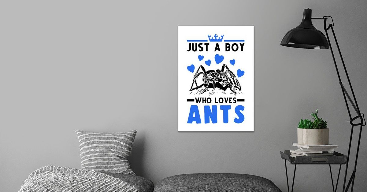 'Ants Boy Ant Farm Anthill' Poster by FavoritePlates | Displate