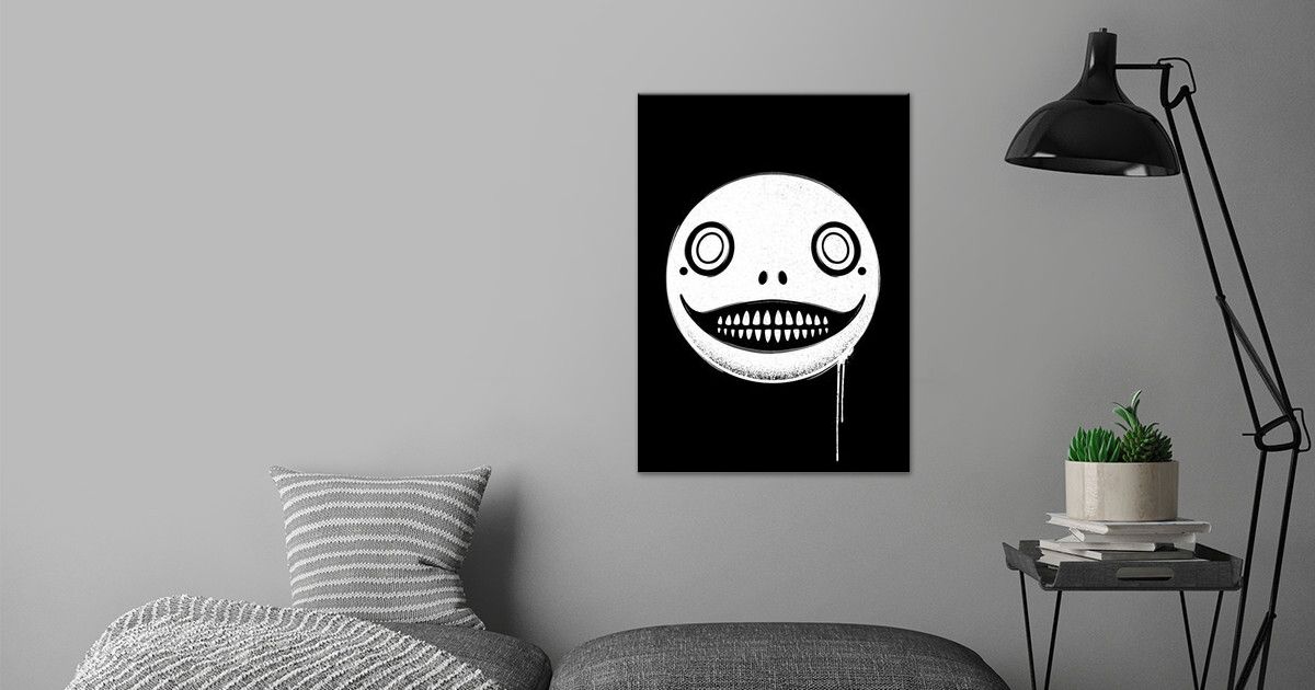 'Emil Face Nier Automata' Poster by Alundrart | Displate