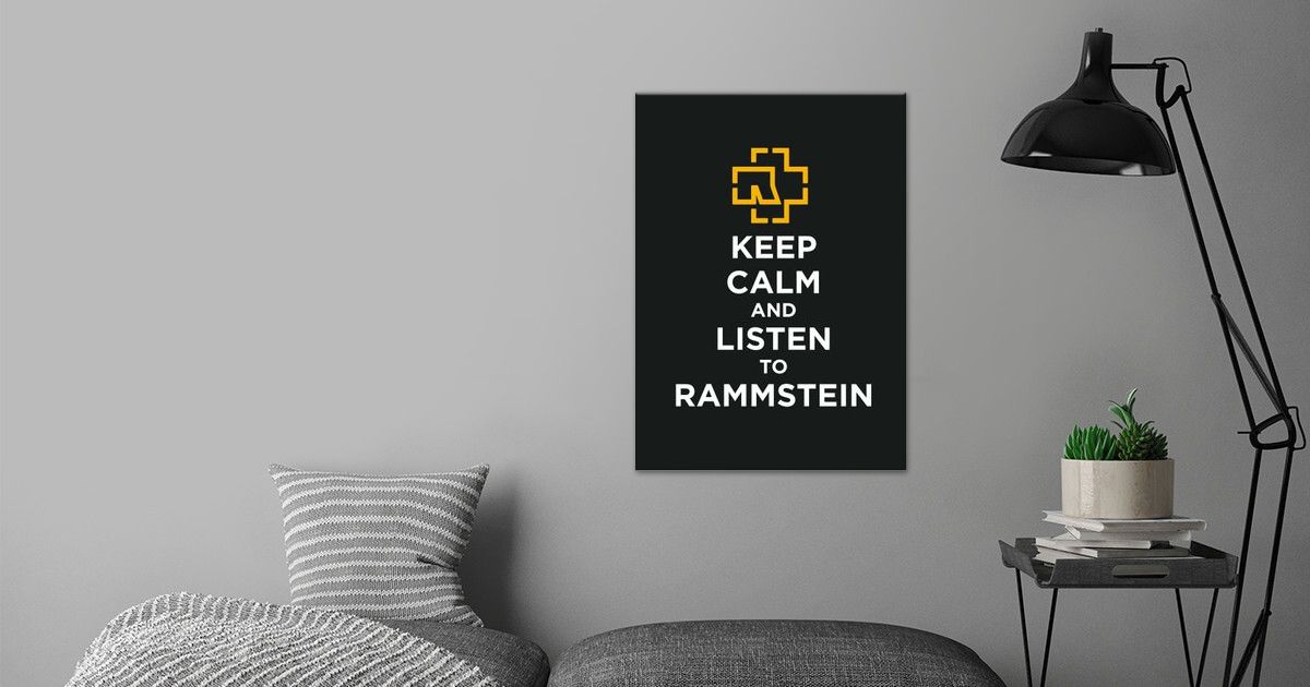'keep calm and listen music' Poster by Top Collection Posters | Displate