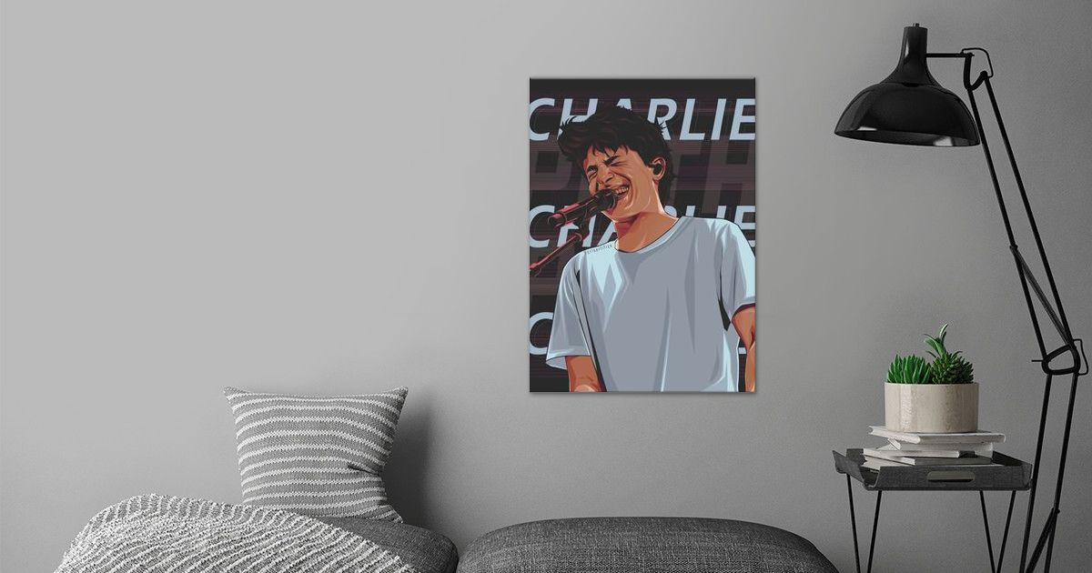 'Charlie Puth' Poster by Crisalyn Castillo | Displate