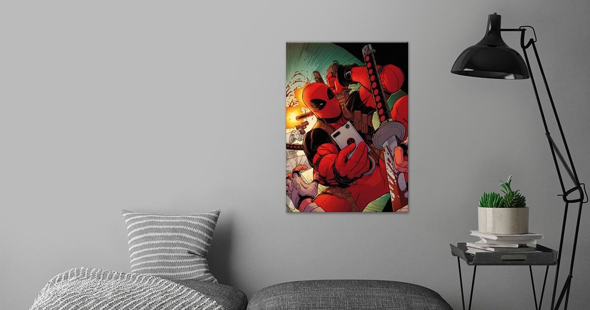 'Deadpool Selfie' Poster by Marvel | Displate