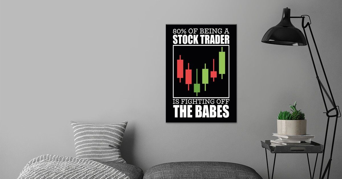 'Trading Trader' Poster by Bombdesign | Displate