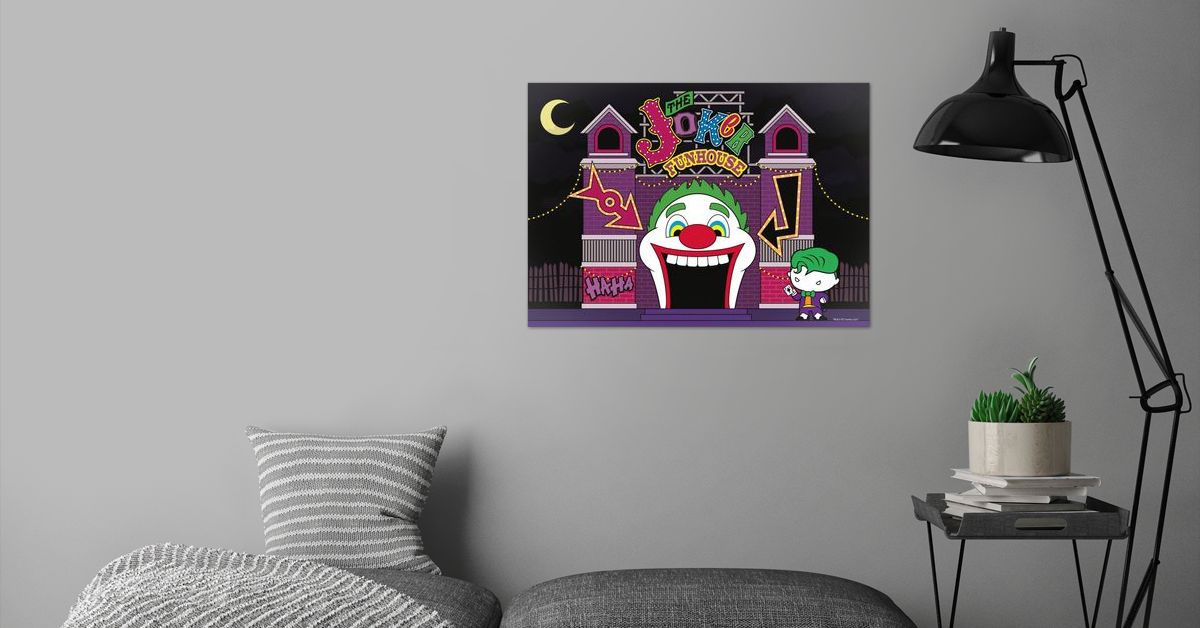 'The Joker Funhouse' Poster by DC Comics | Displate