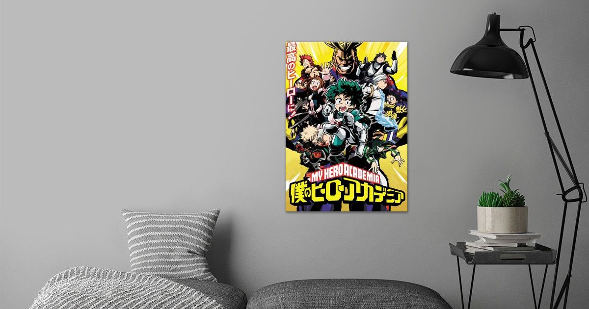 'My Hero Academia' Poster by Space Nature | Displate