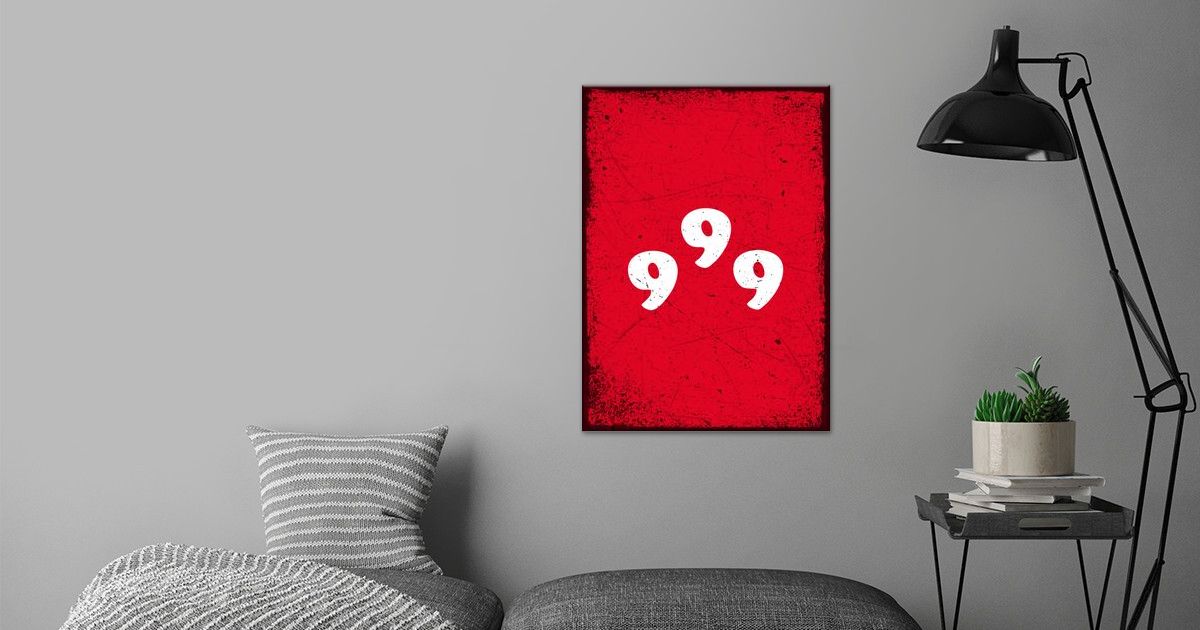 '999' Poster by Top Collection Posters | Displate