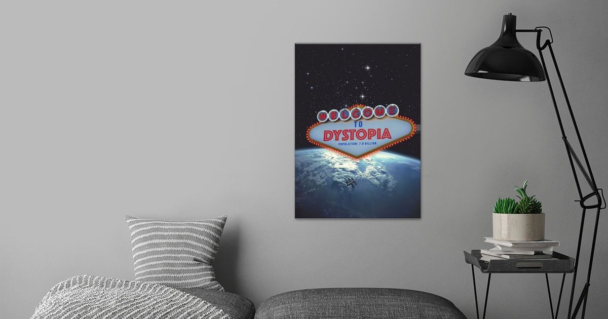 'Dystopia' Poster by Jonas Loose | Displate