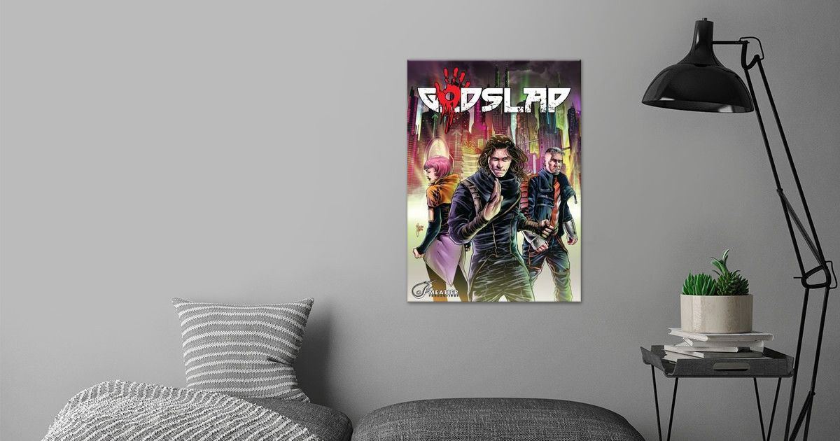 'GodSlap Base Cover' Poster by GodSlap | Displate
