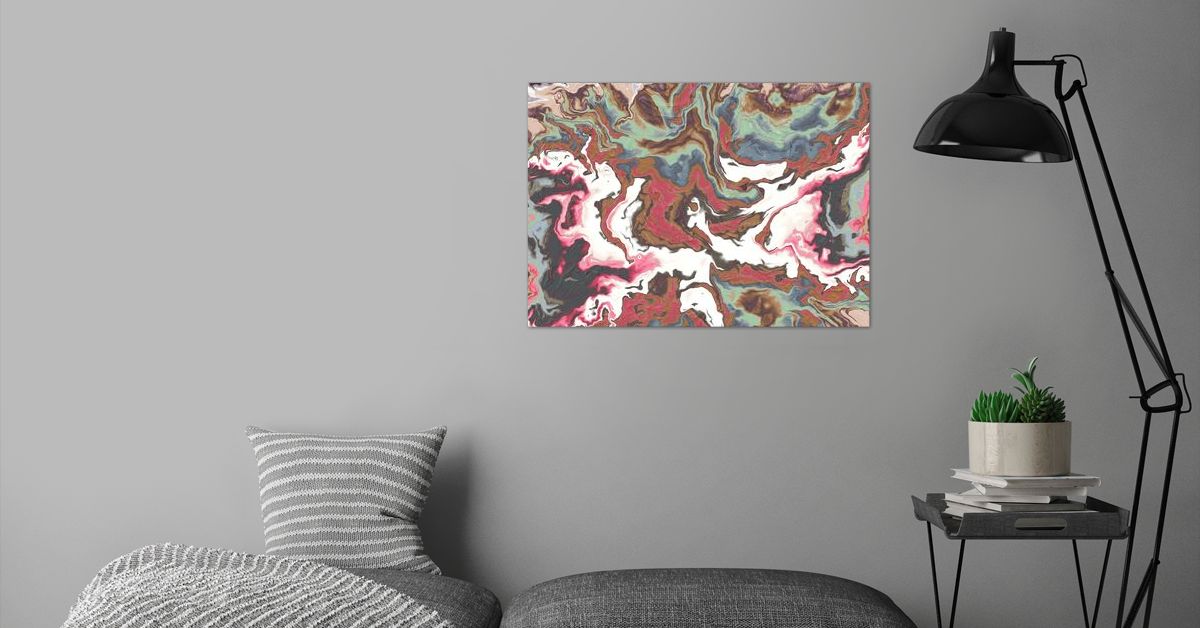 'Weeping Ink' Poster by Andi GreyScale | Displate