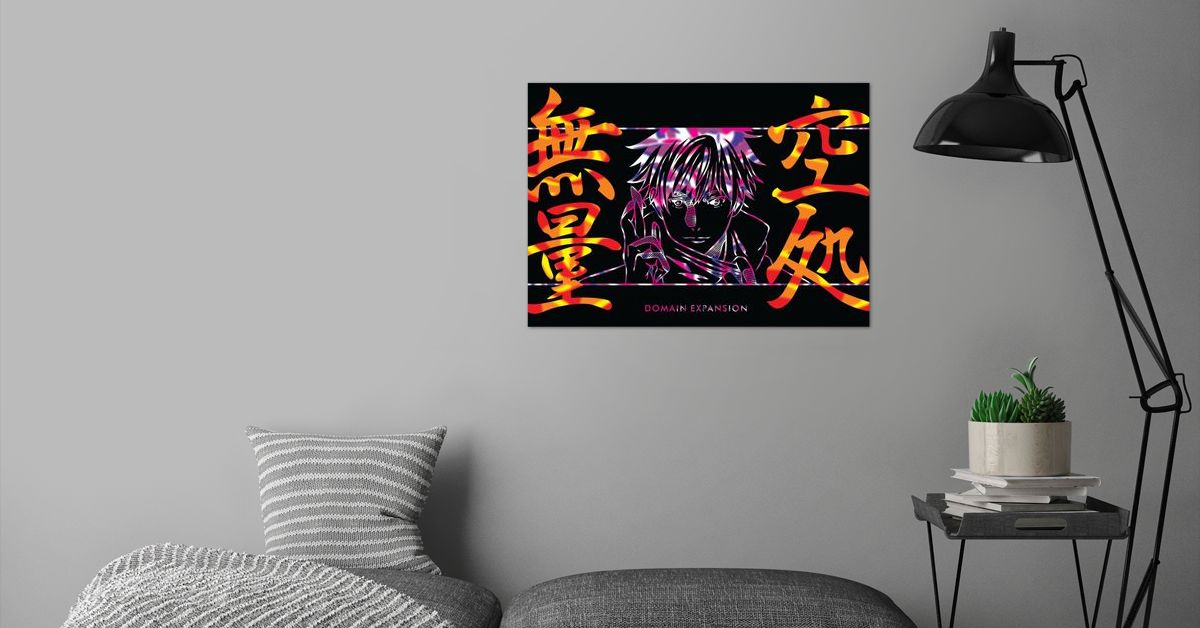 'Gojo Satoru Jujutsu Kaisen' Poster by Black Hole Art | Displate