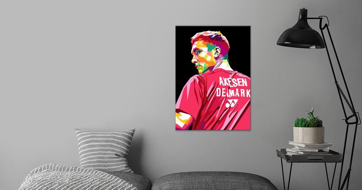 'viktor axelsen' Poster by Aminuddin amex | Displate
