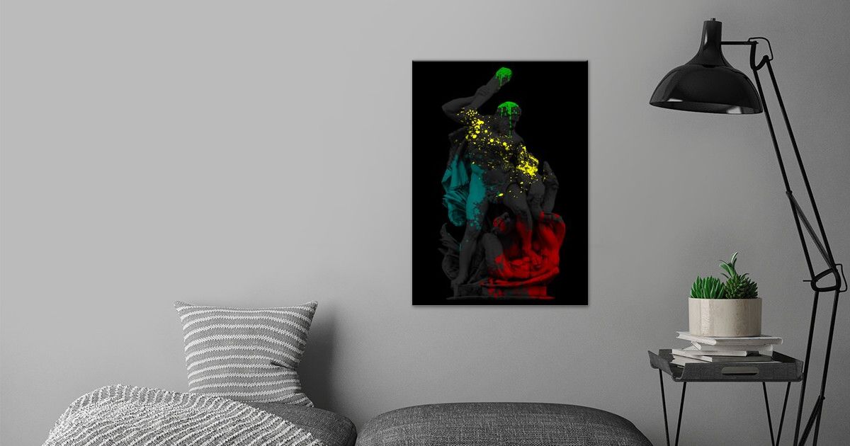 'Good VS Evil' Poster by Creative Mind Designs | Displate