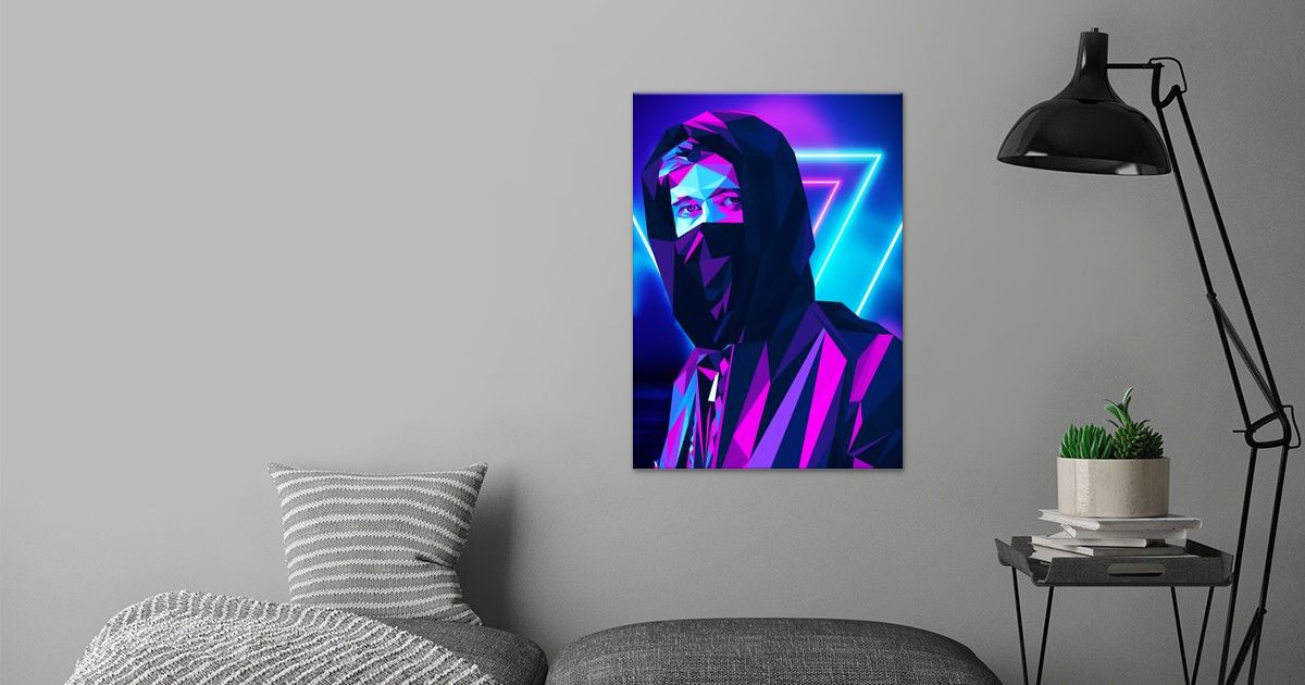 'alan walker' Poster by Limited Edition Displates | Displate