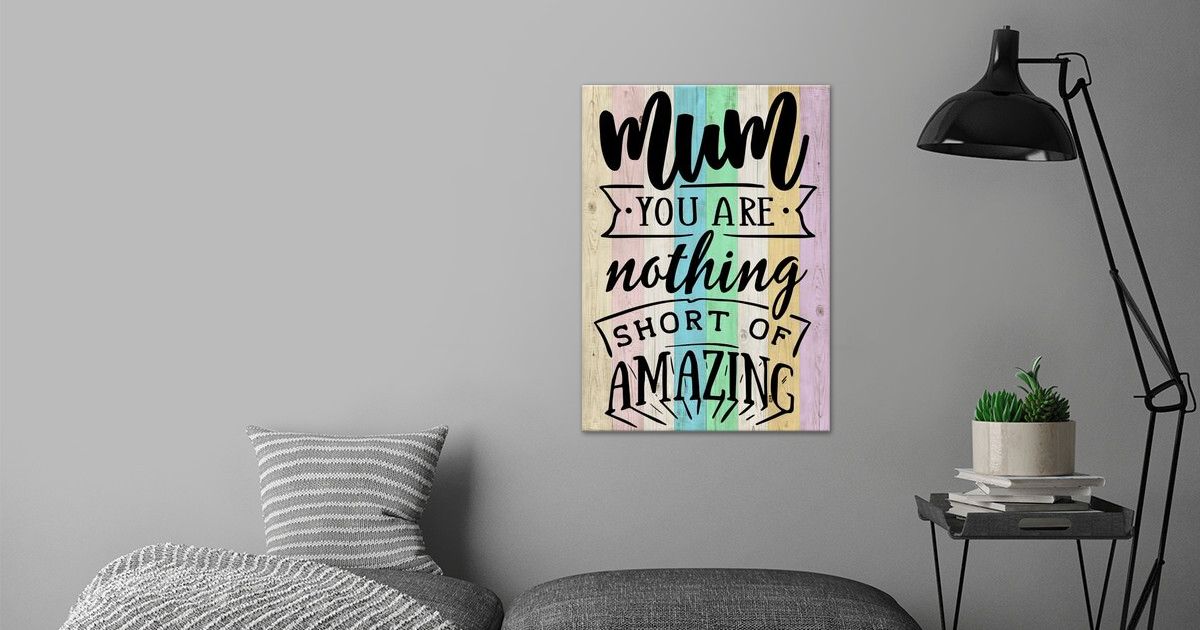 'nothing short of amazing' Poster by Rondes Studio | Displate