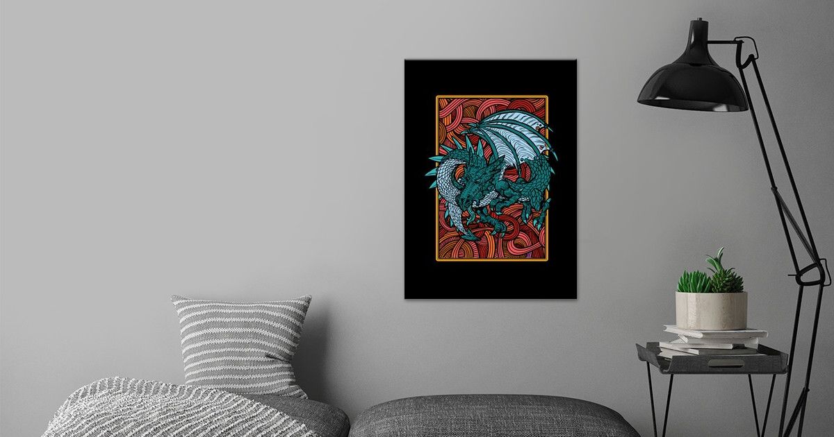 'Dragon' Poster by BestPrints | Displate