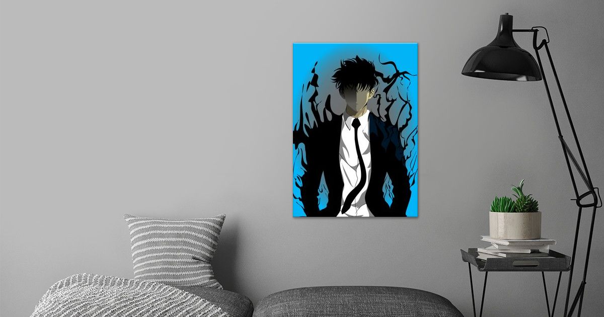 'solo leveling logo' Poster by solomon rondon | Displate