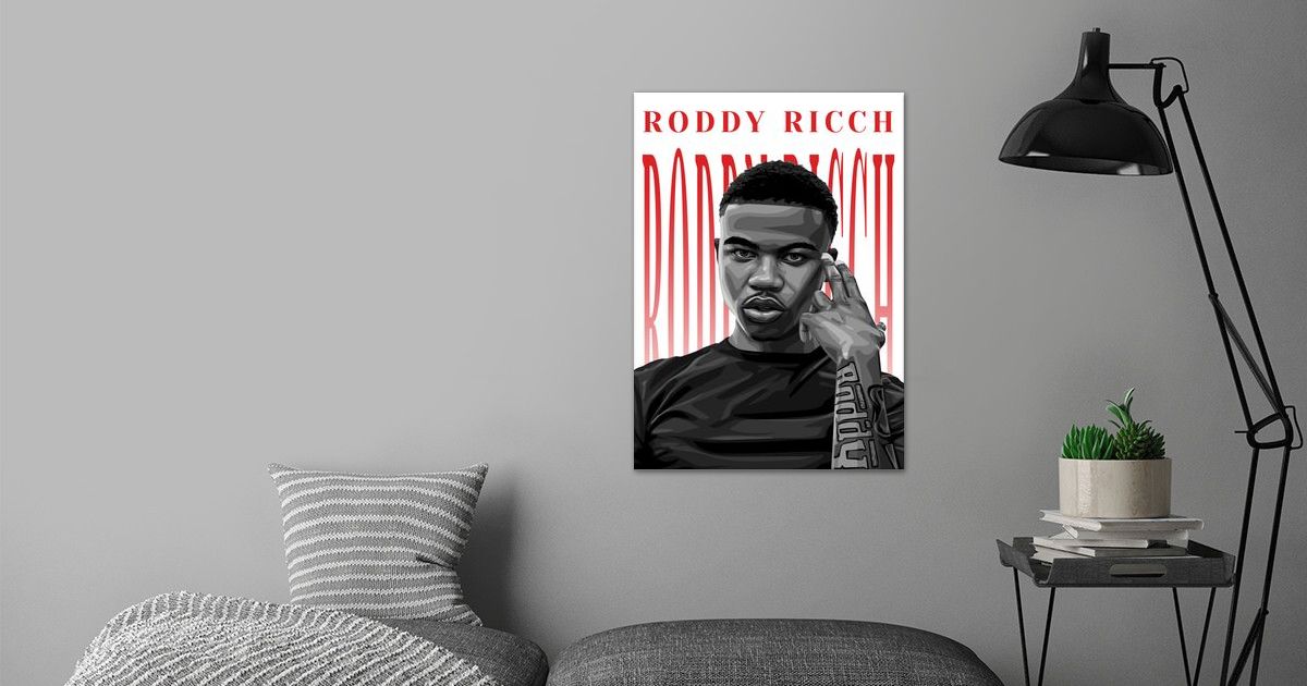 'Roddy Ricch' Poster by Sundanese Artwork | Displate