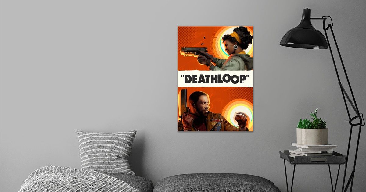 'Deathloop Key Art' Poster by Deathloop | Displate