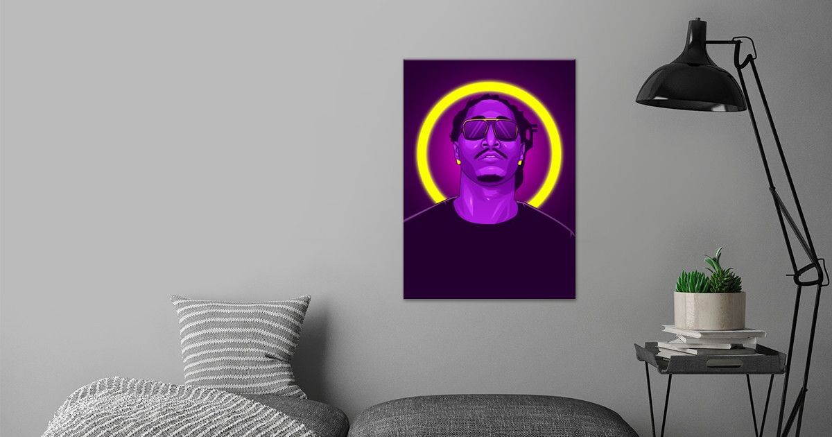 'Future Rapper' Poster by Colorize Studio | Displate