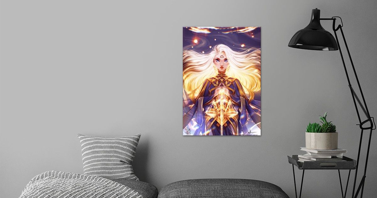 'The Libra Warrior' Poster by ROY THE ART | Displate