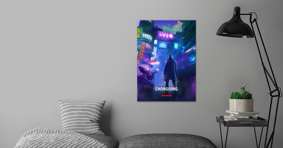 'Chongqing Hitman' Poster by Hitman | Displate