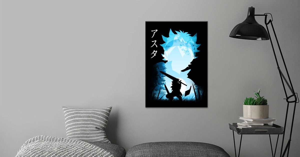'asta black clover' Poster by INSPIRE COLLECTION | Displate