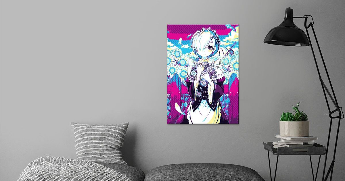 'Rem Re Zero' Poster by Eudora | Displate