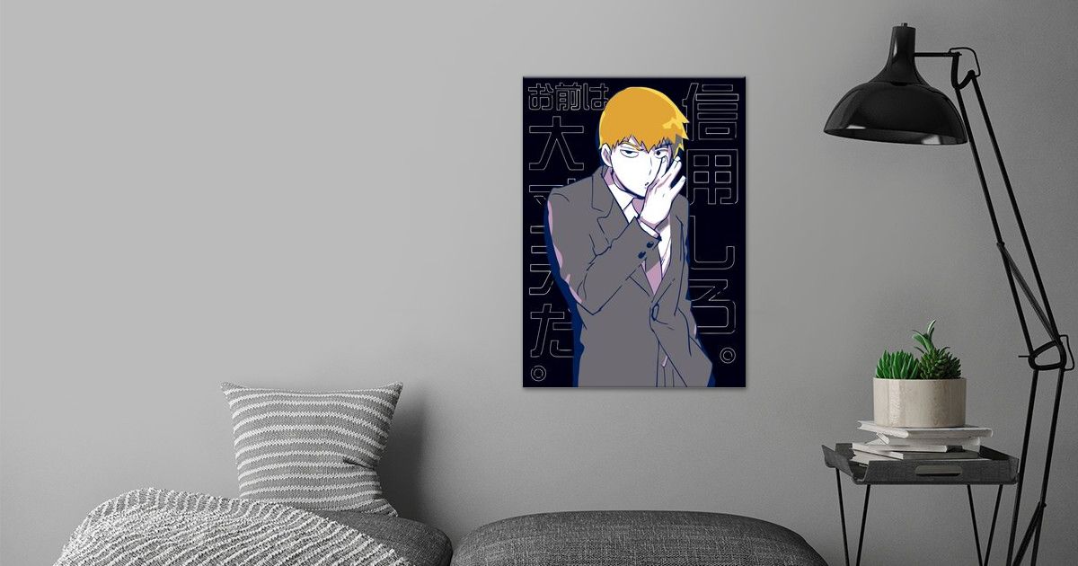 'Reigen Arataka' Poster by Kyrie Escala | Displate