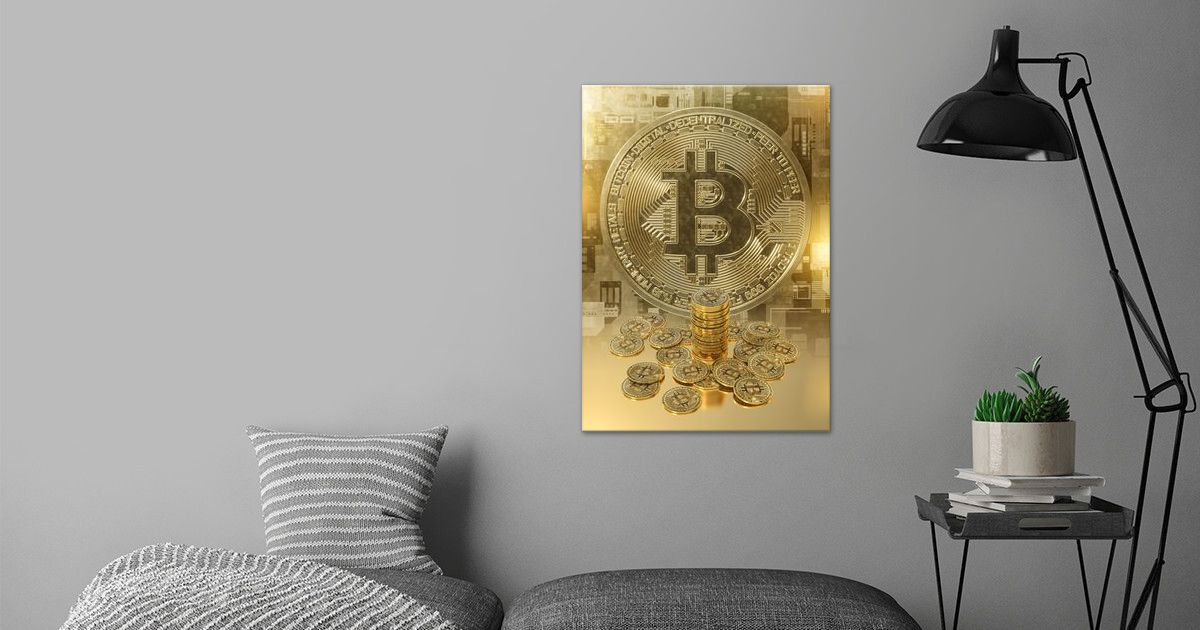 'Bitcoin' Poster by line2art | Displate