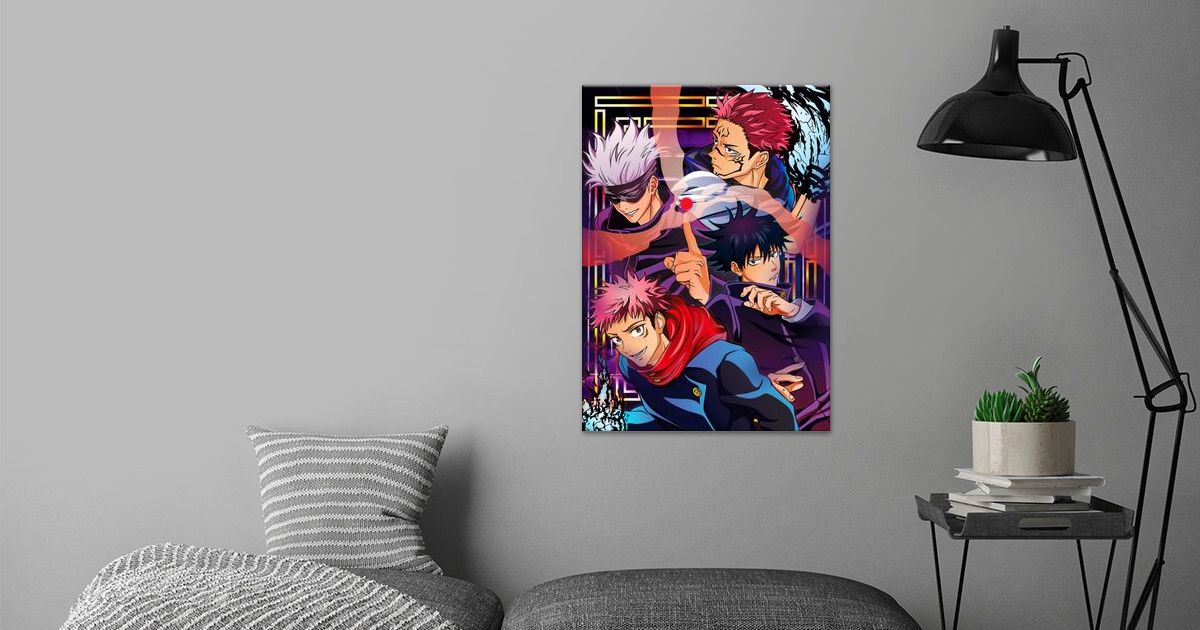 'Jujutsu Kaisen Anime ' Poster by Baron Alfonzo | Displate