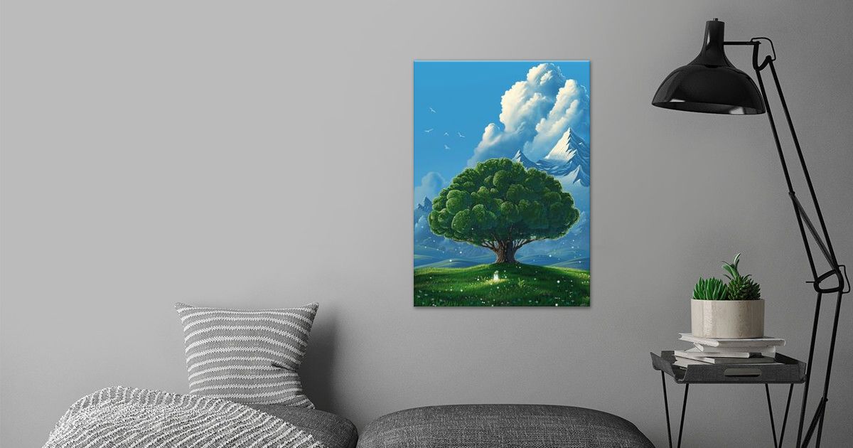 'Big Tree' Poster by syntetyc | Displate