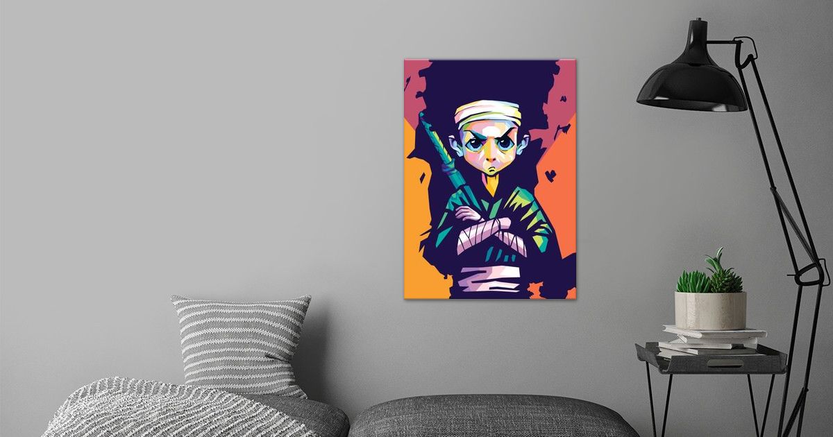 'Samurai Boondocks pop art' Poster by Ar dani | Displate
