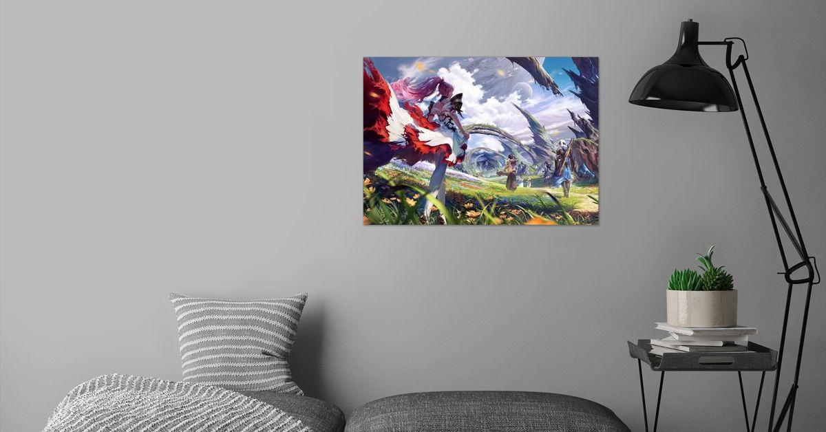 'Fantasy world' Poster by JustKidding Dot Net | Displate