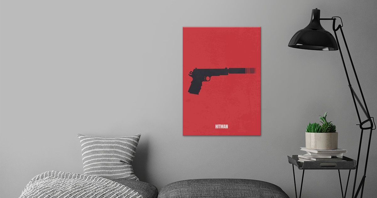 'ICA19 Silverballer' Poster by Hitman | Displate