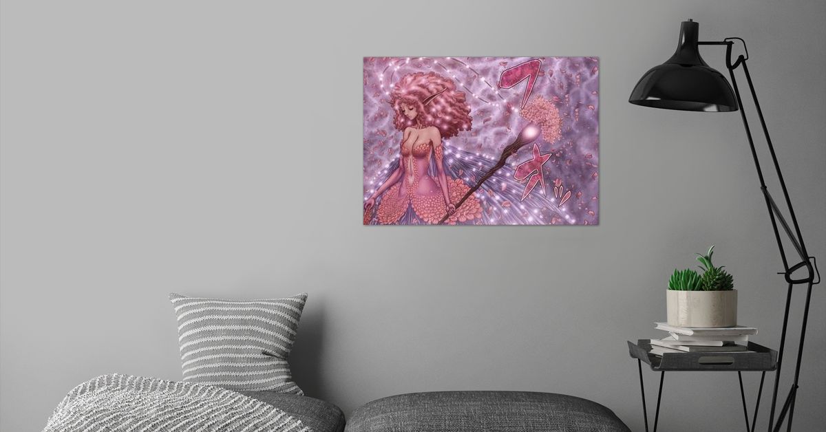 'Danan Flower Storm Monarch' Poster by TigerV | Displate
