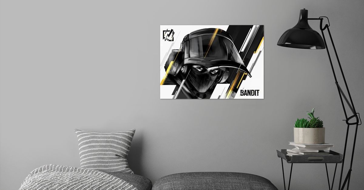 'Bandit' Poster by Rainbow Six Siege | Displate