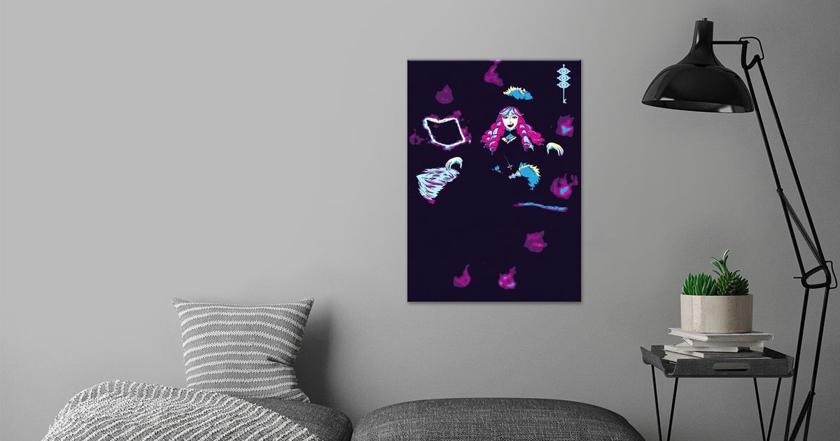 'Catherine Black Clover' Poster by Eudora | Displate