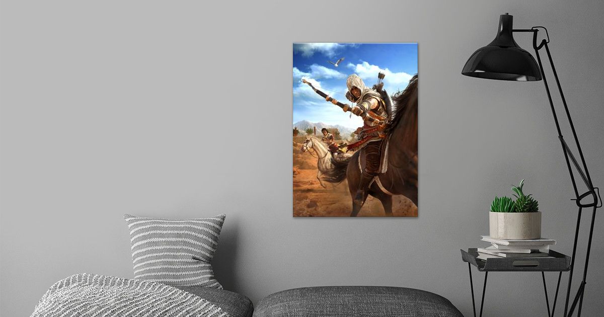 'Origins Assassin' Poster by Assassin's Creed | Displate