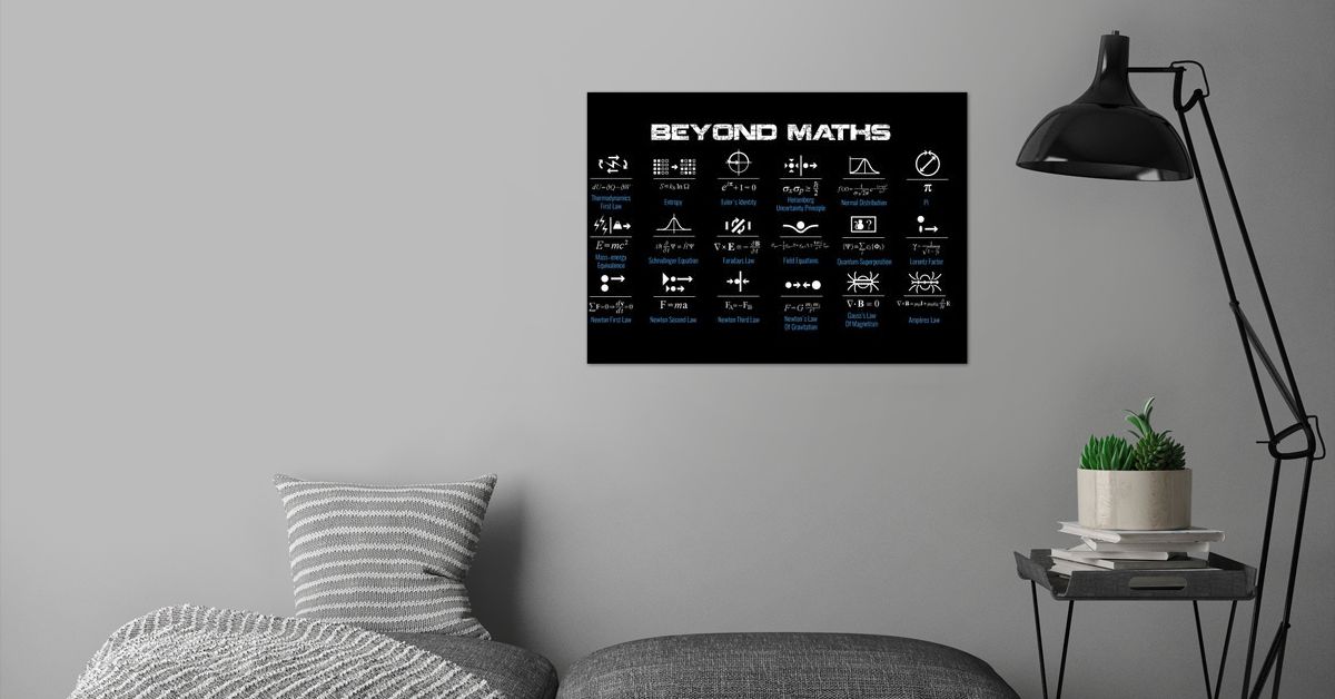 'Beyond Maths Poster' Poster by Beyond Maths | Displate