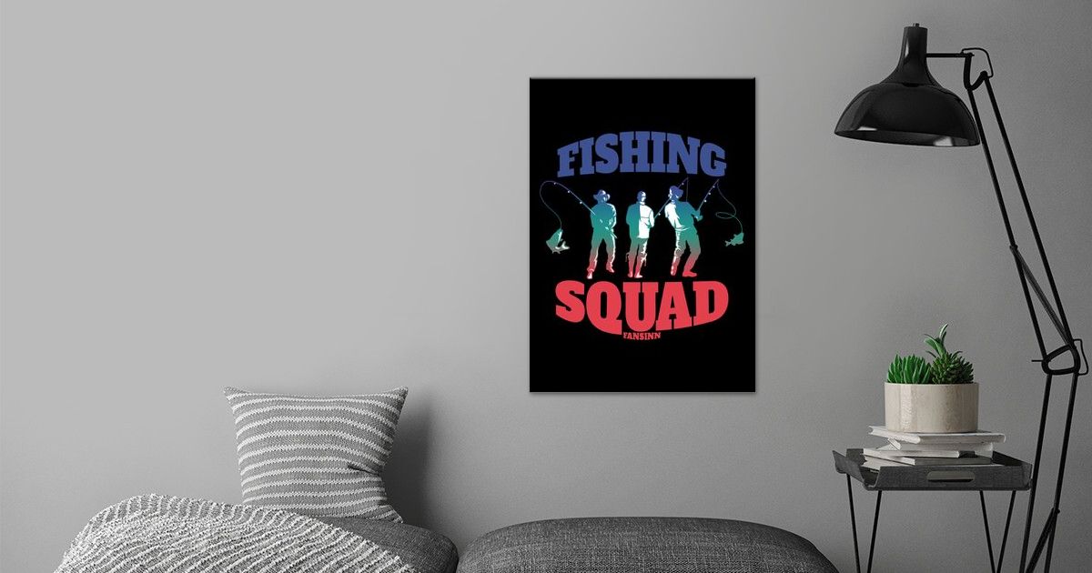 'Fishing Squad' Poster by fansinn | Displate