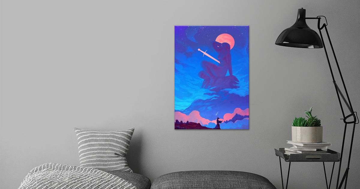 'Dual Sword' Poster by Anato Finnstark | Displate